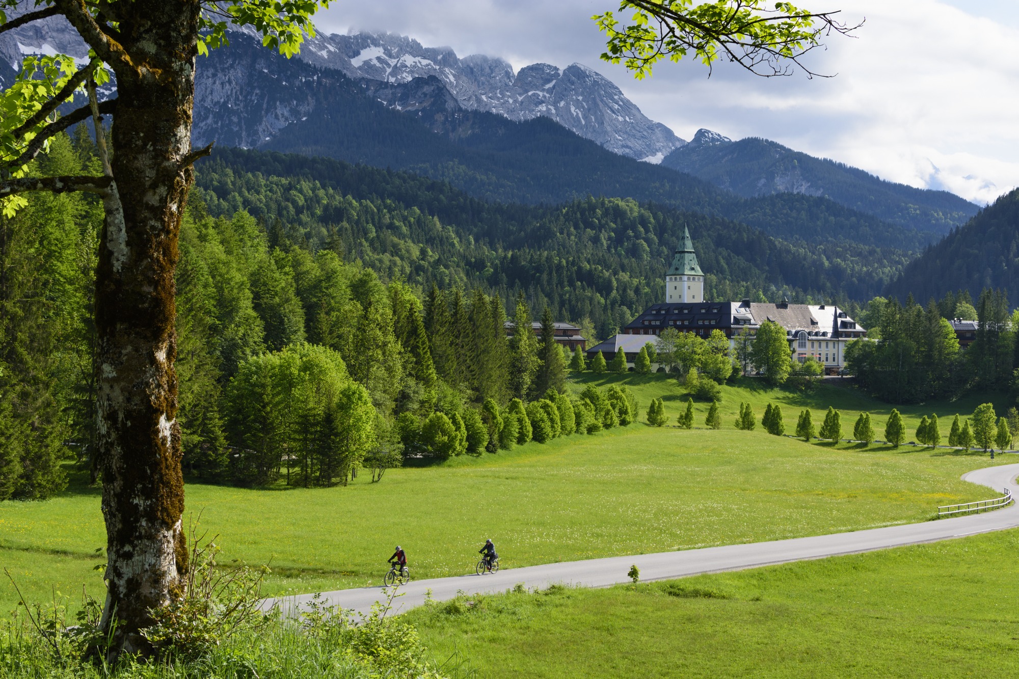 Radtour über Elmau und Ferchensee