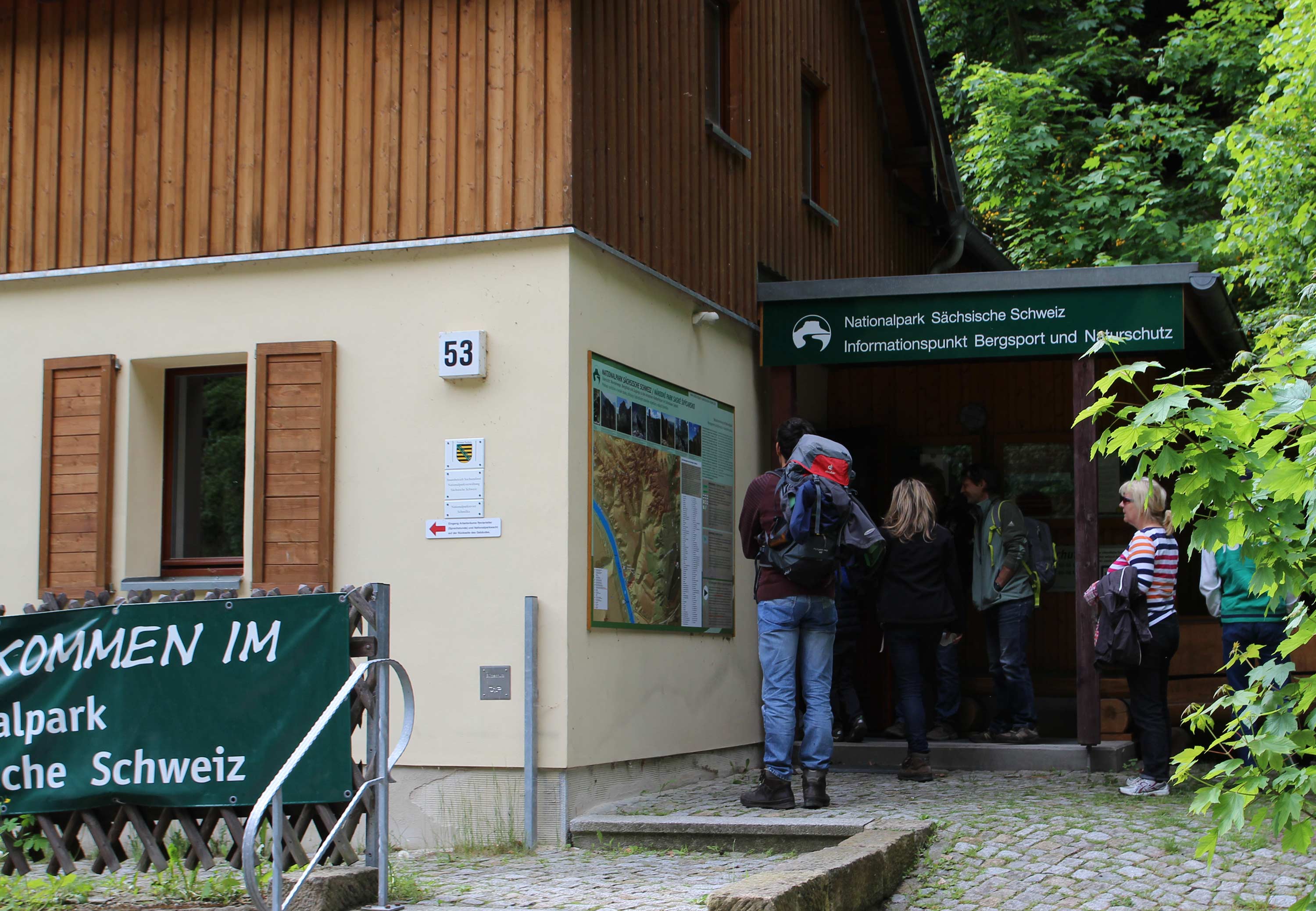 National park information point Schmilka