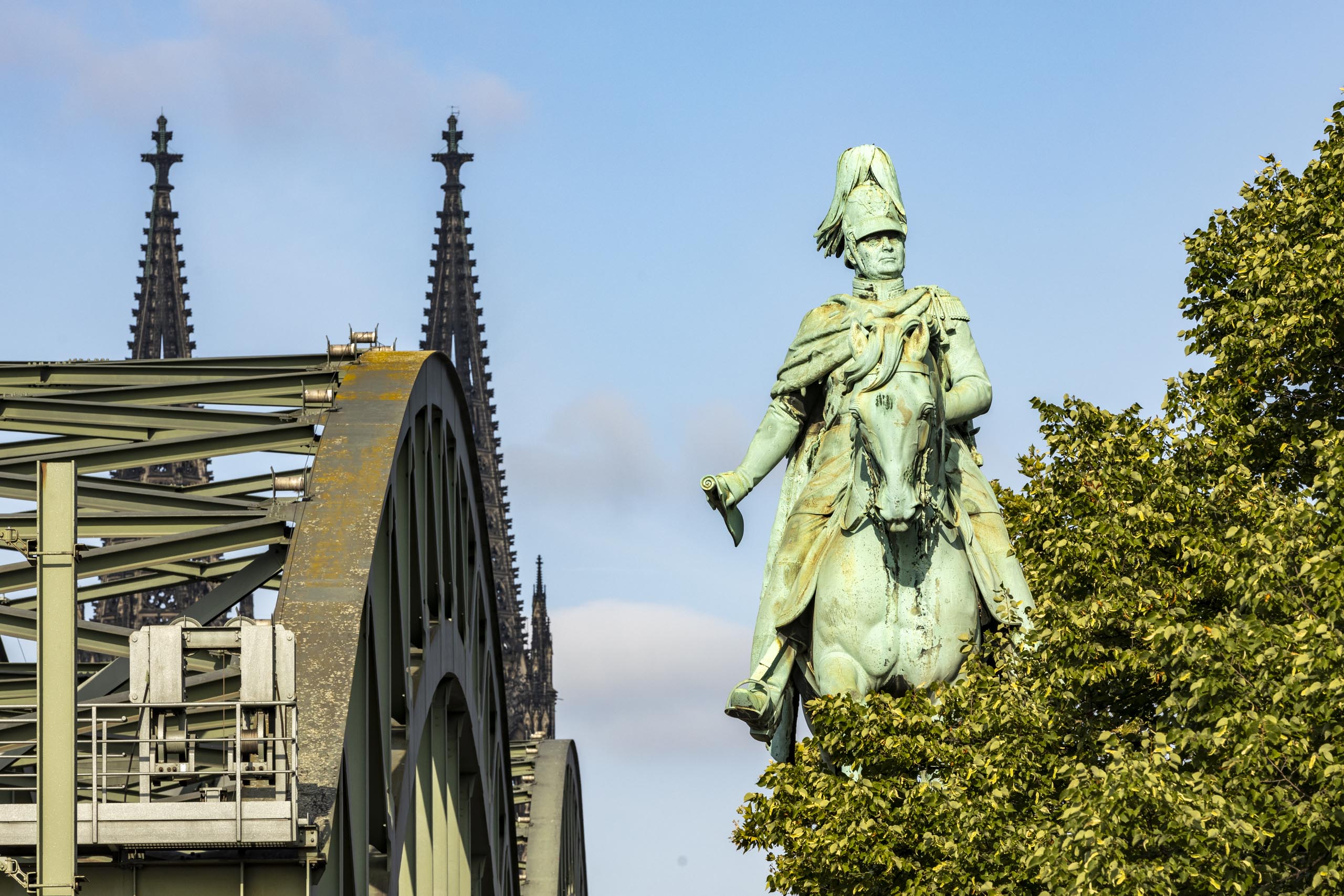 Equestrian statue of King Friedrich Wilhelm IV in Cologne
