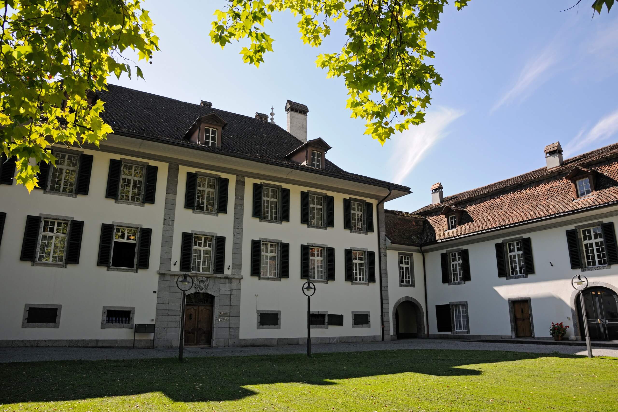 Monastery, castle church and Interlaken Castle