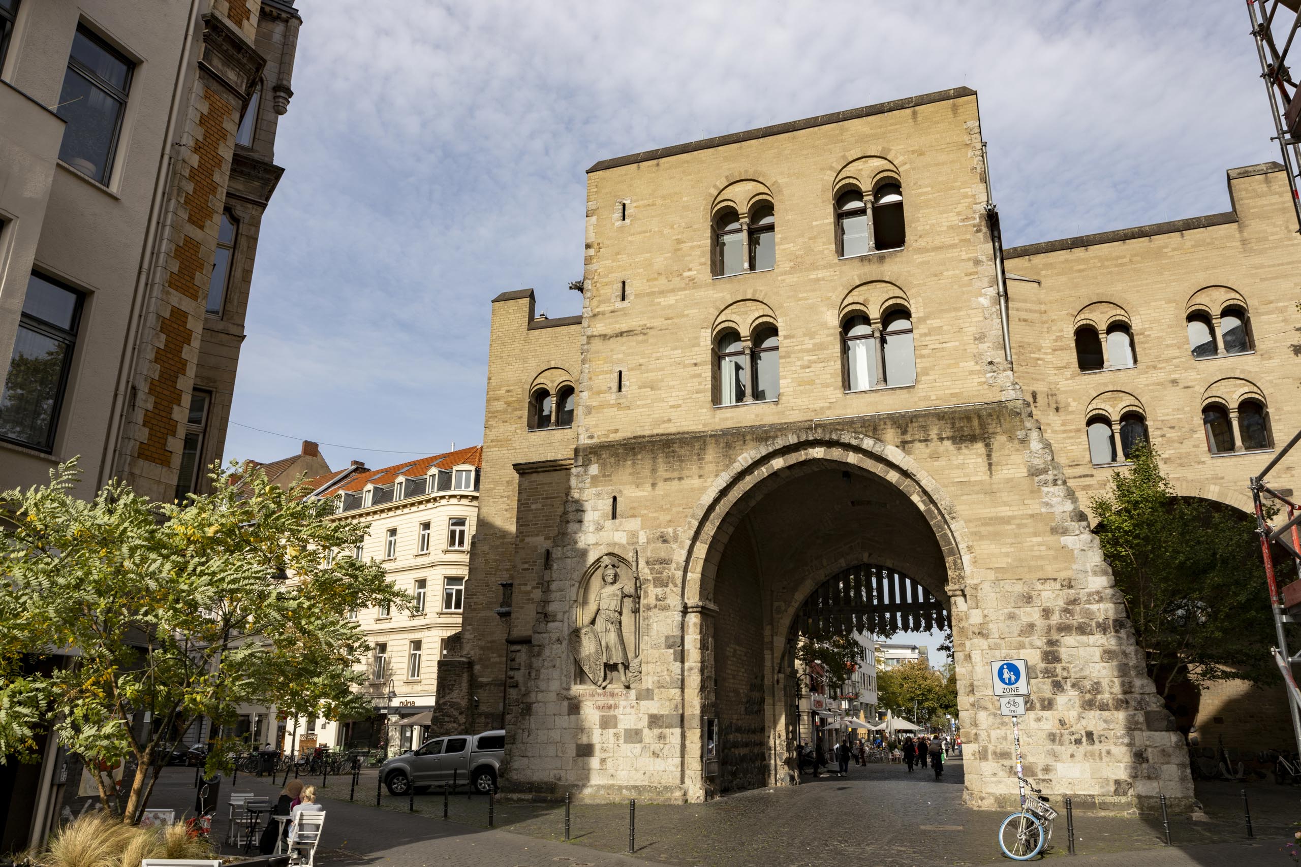 Eigelstein City Gate: one of 4 preserved city gates in Cologne