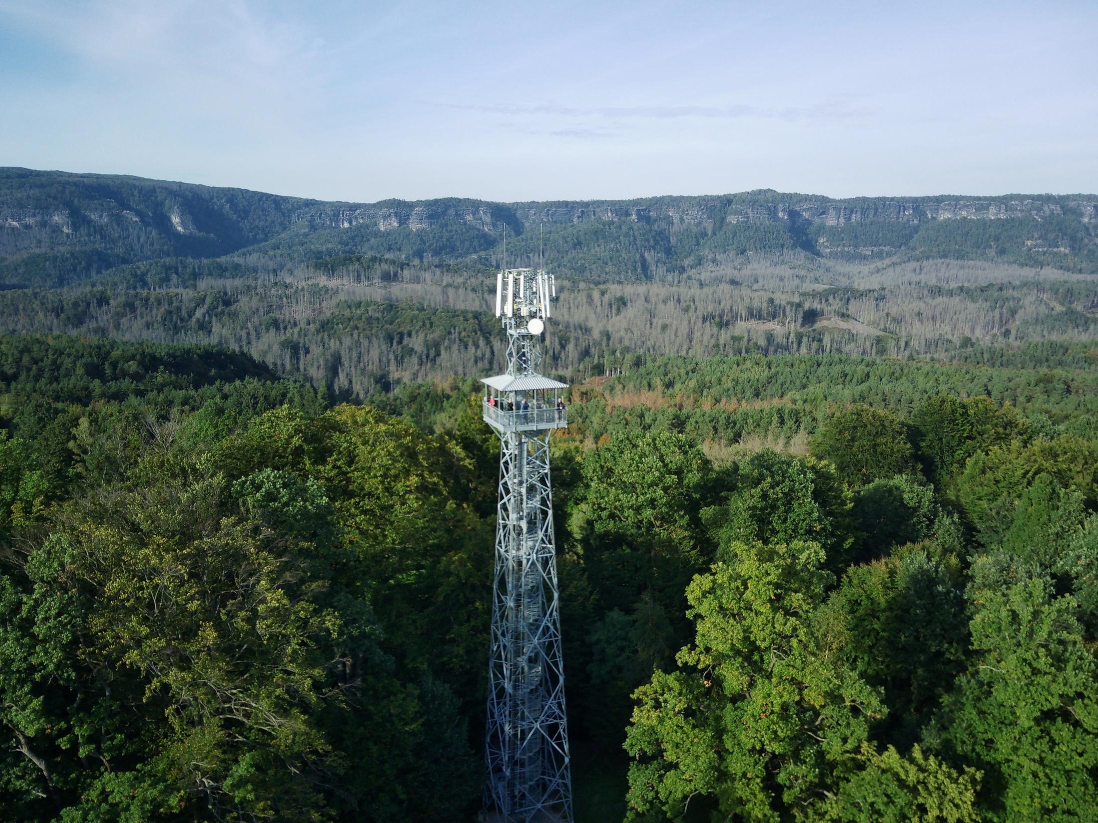Aussichtsturm Janov (Böhmische Schweiz, Tschechien)