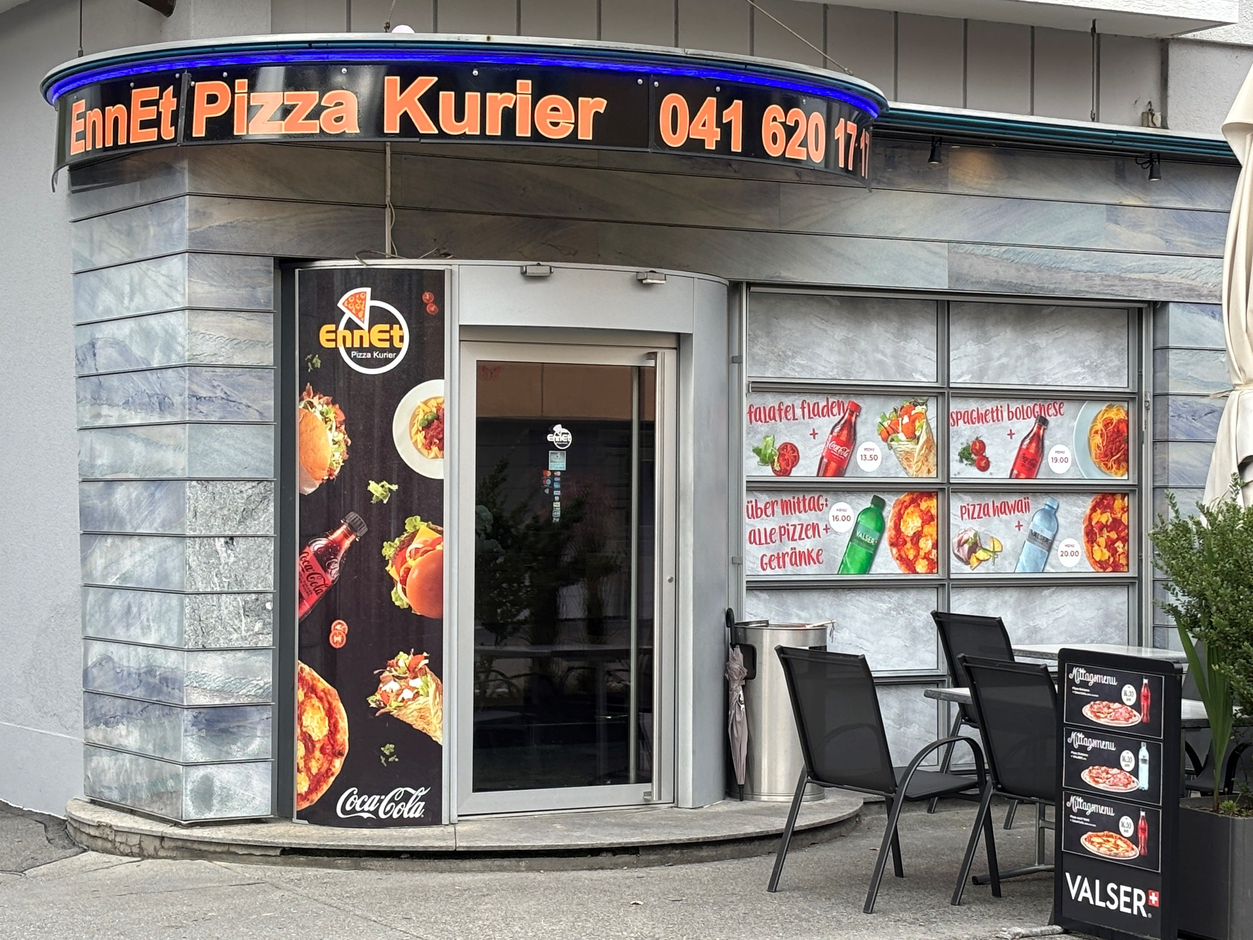 Coursier Ennet Pizza