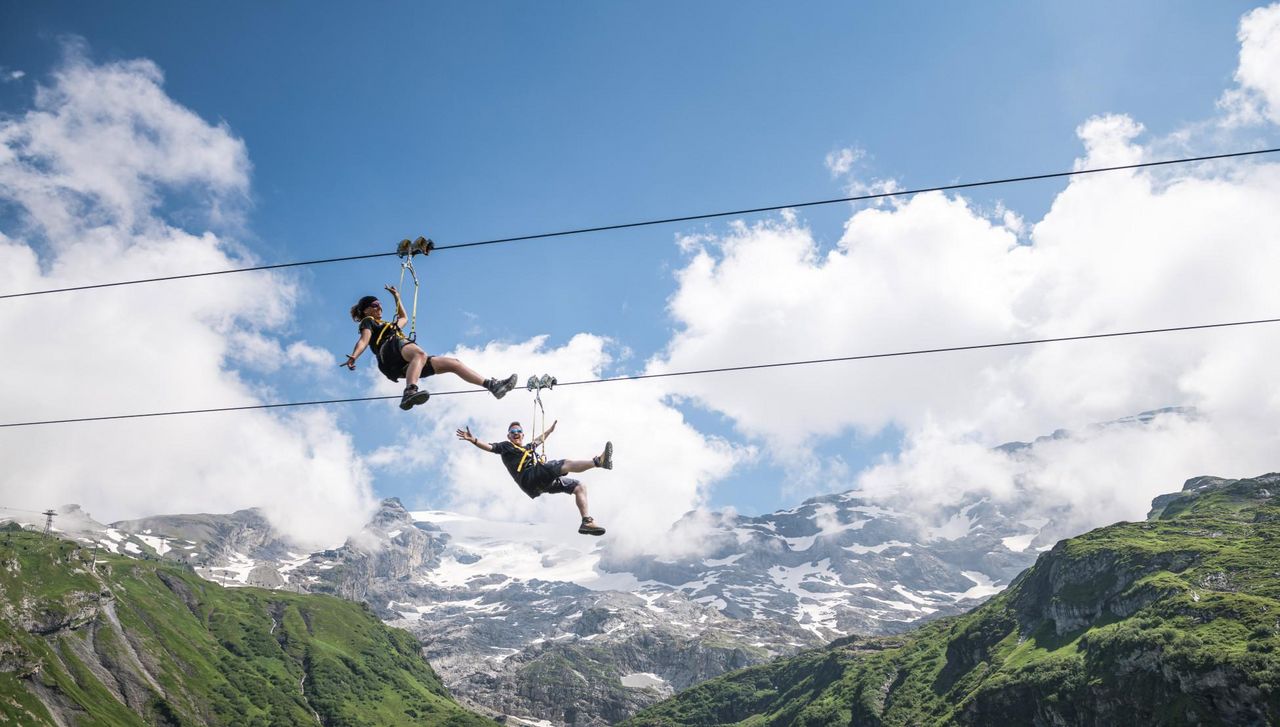 Zipline Trübsee Flyer