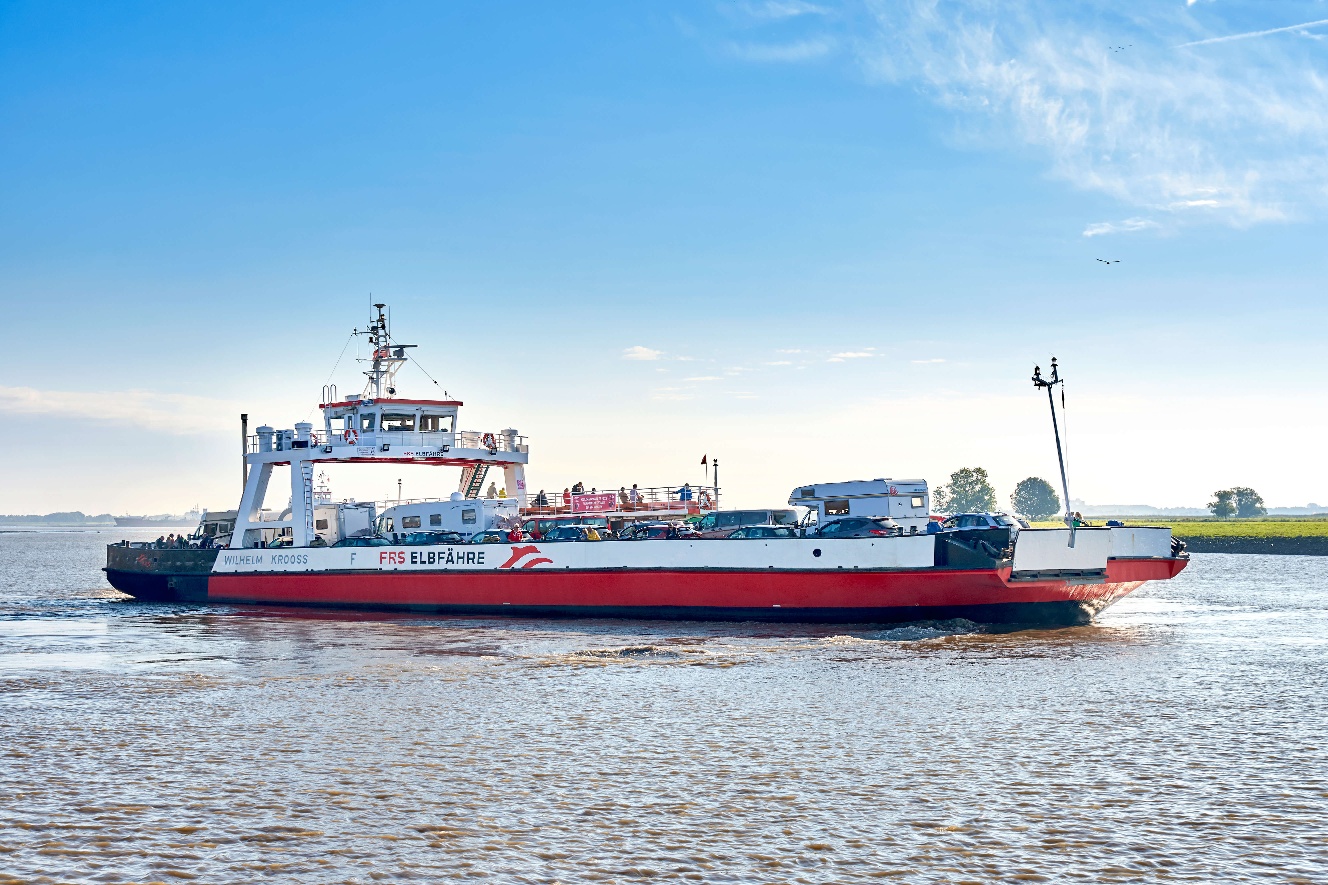 Stilvolle Fhre Wischhafen Wartezeit Fotos