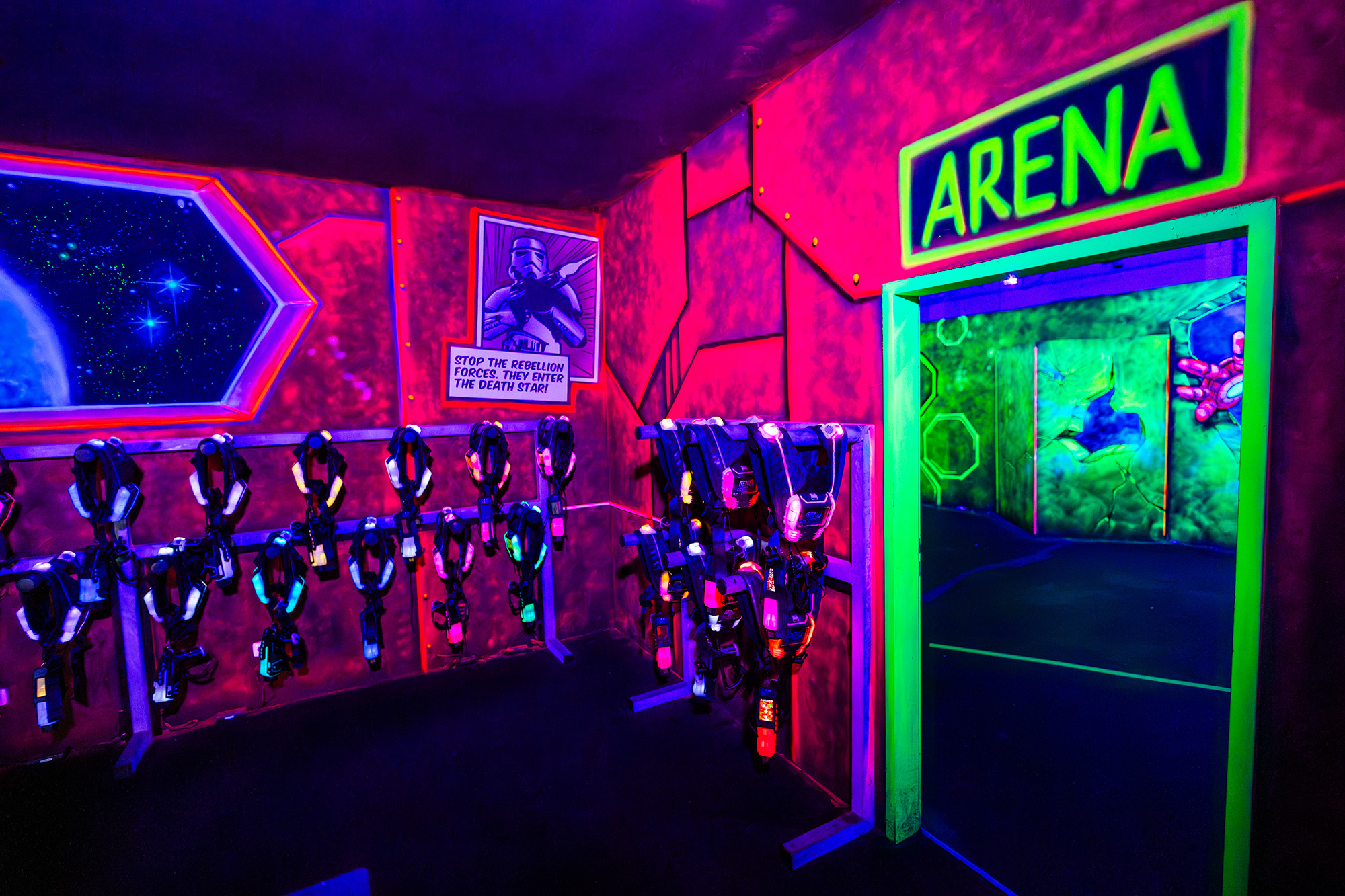 Laser Tag Arena
