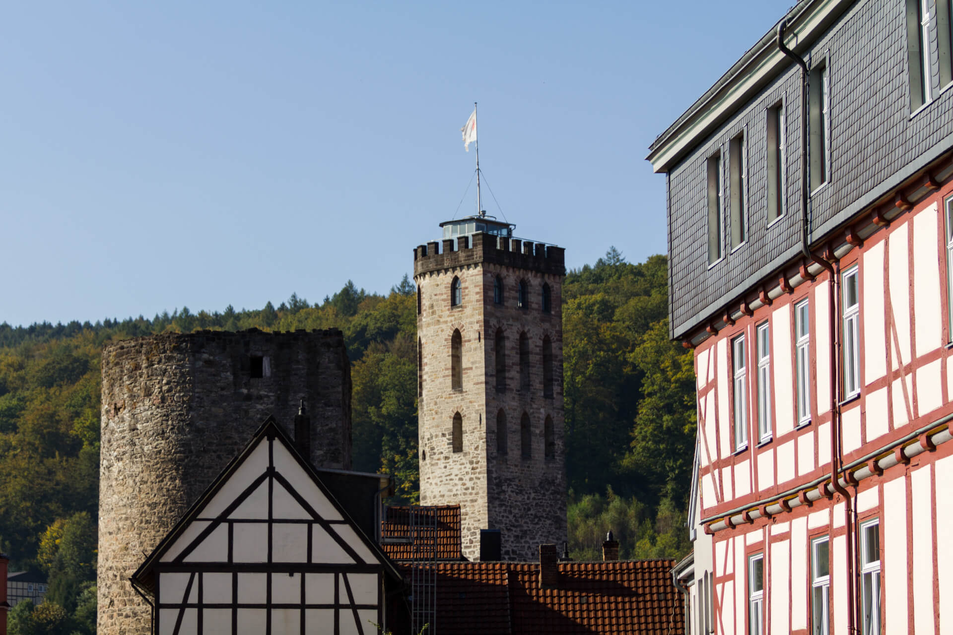 Ferry Gate Tower (Hail Tower) in Hann. Münden
