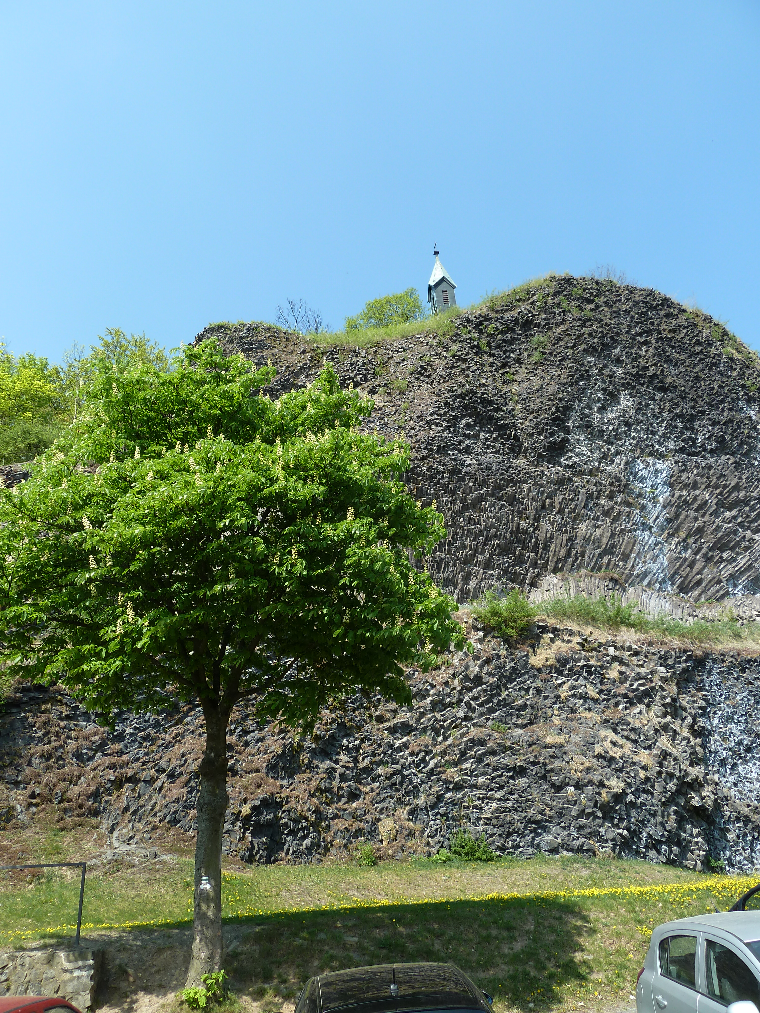 Aussichtspunkt "Basaltkegel Hoher Parkstein" (594 m) - Oberpfälzer Wald ...