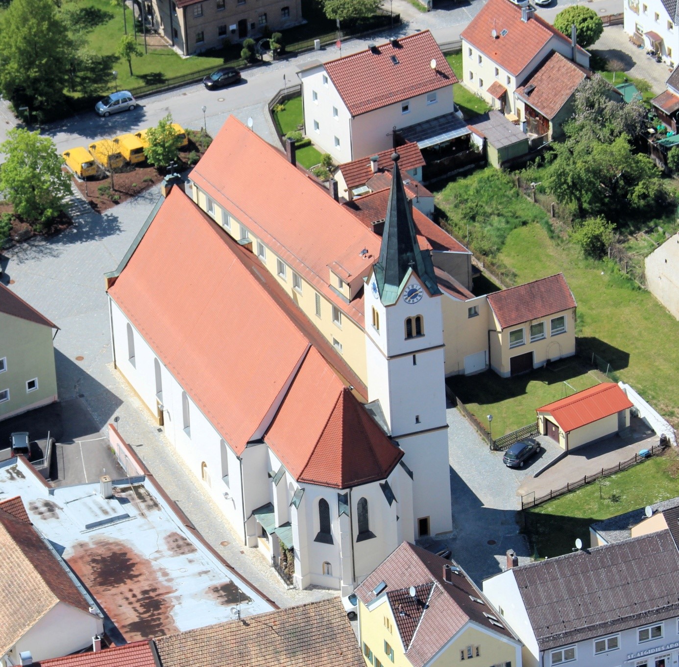 Katholische Pfarrkirche St. Ägidius - Bruck i.d.OPf.