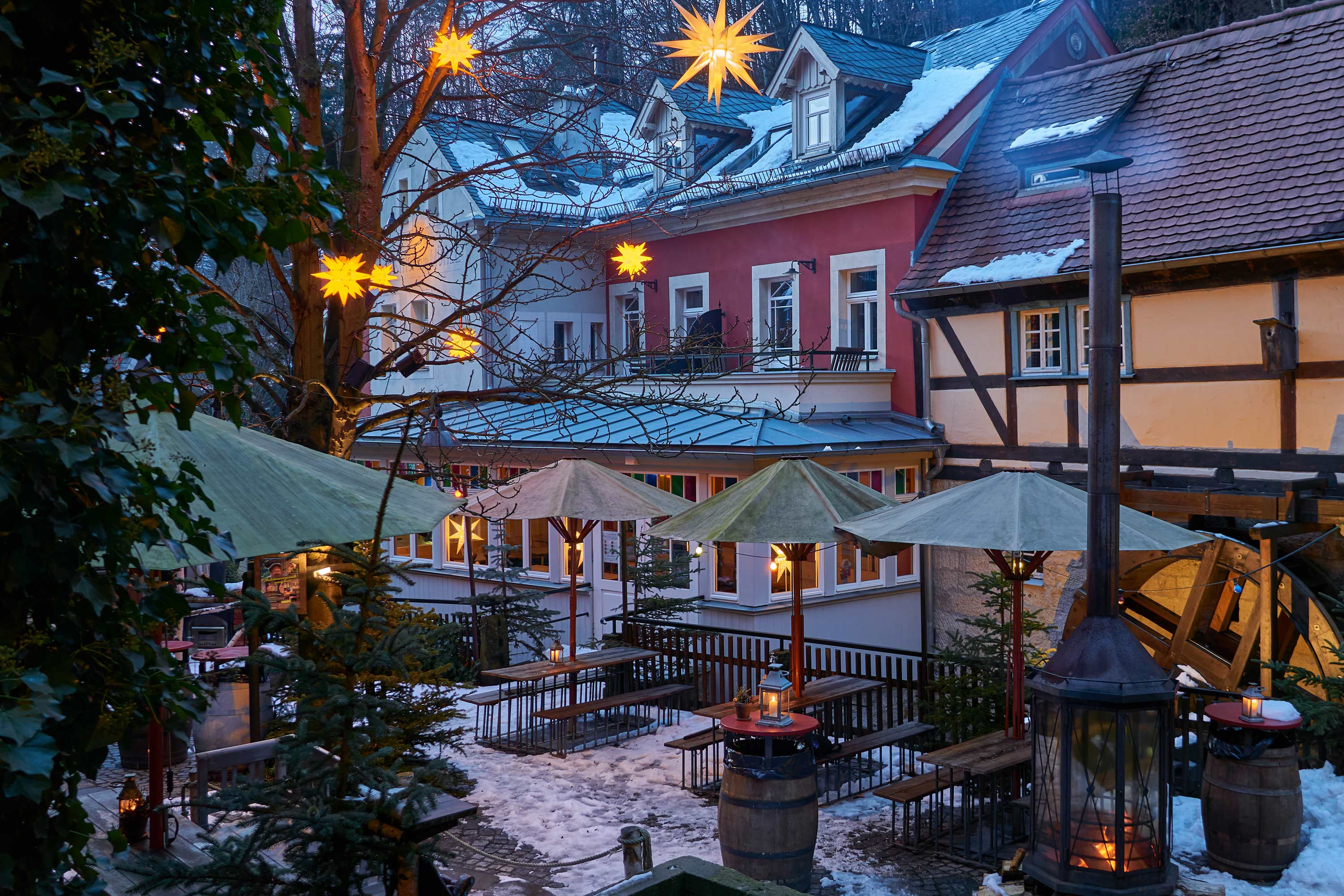 MÜHLENHOF-Ausschank und Mühlenstube Schmilka